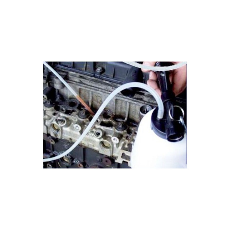 brake fluid bleeder and injector well