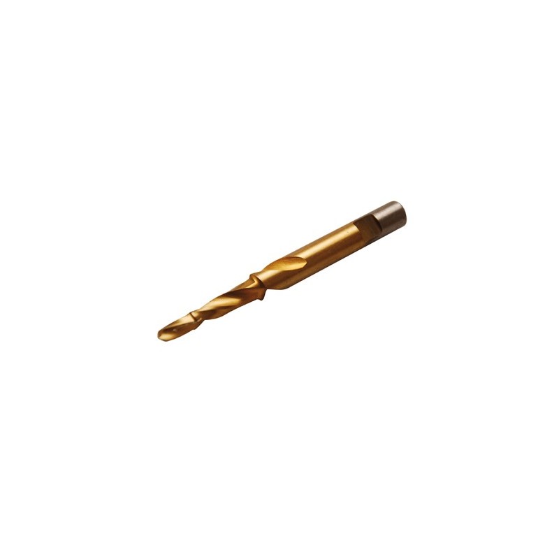 Glow plug extractor drill bit