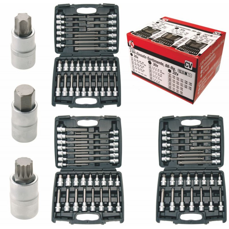 88 llaves Allen vasos largos y cortos BTR