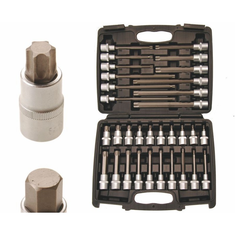 88 Douilles longue et courte 6 pans Allen BTR