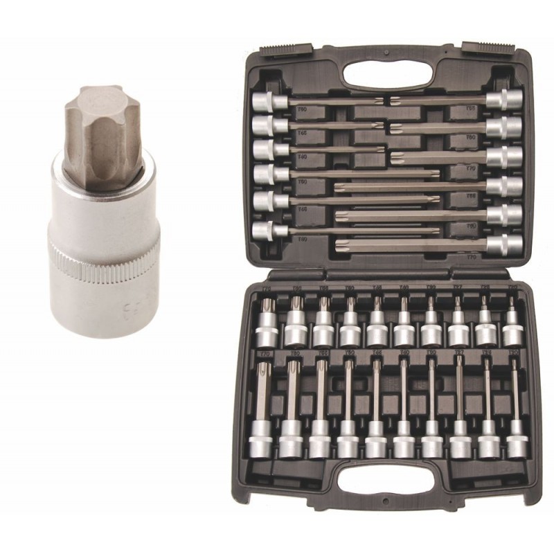 TE profile sockets TORX, TORX