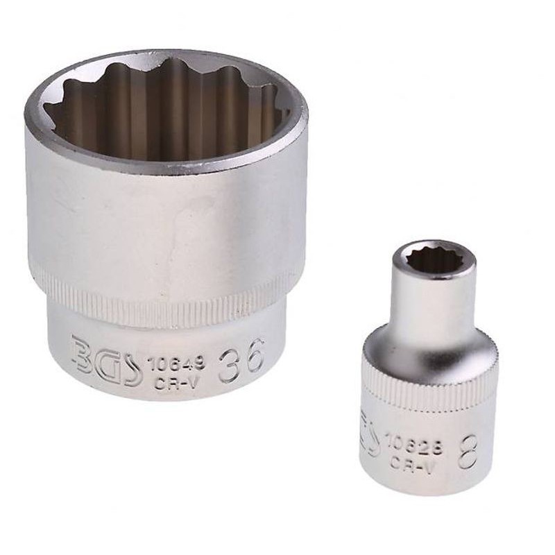 Douilles 12 pans du 8 au 36mm