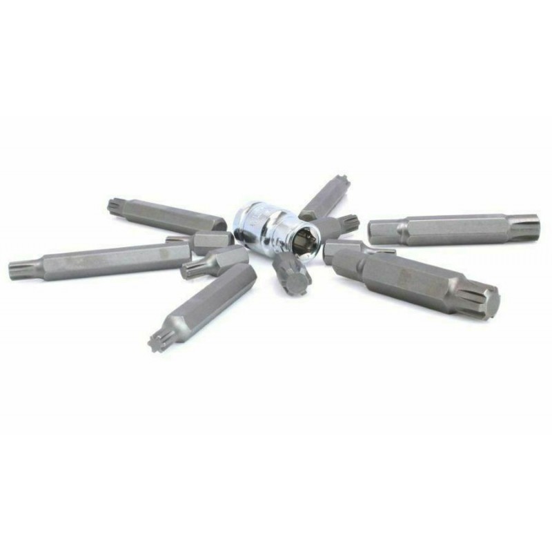 End piece from M5 to M14 Polydrive RIBE fluted