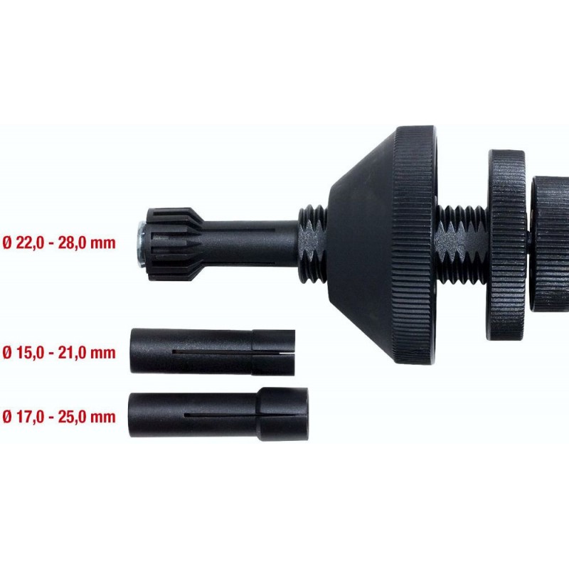 Universal clutch centering device from 15 to 28mm