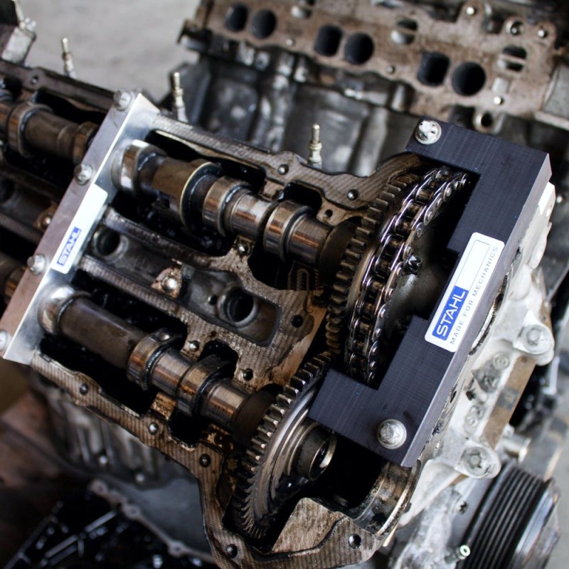 Mercedes OM642 camshaft timing tool