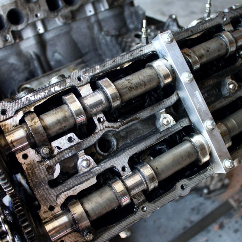 Mercedes OM642 camshaft timing tool