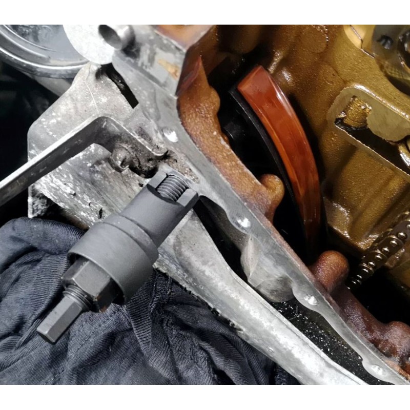 Mercedes bmw timing chain tensioner retaining bolt extractor tool